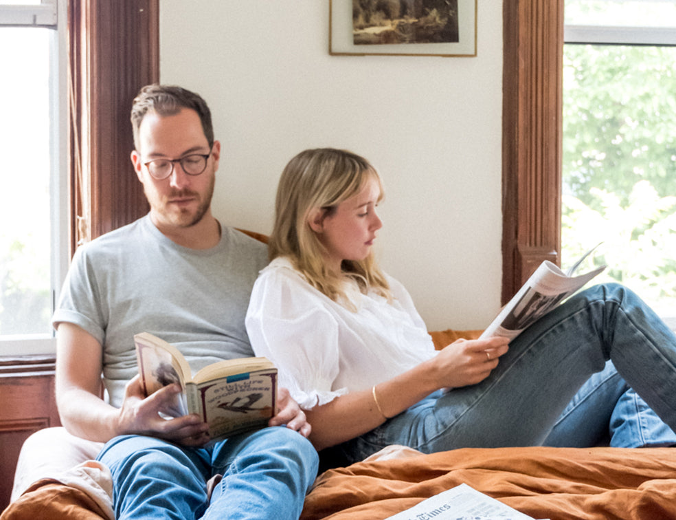 Olivia Fleming and Matt Rubin, Brooklyn | IN BED USA