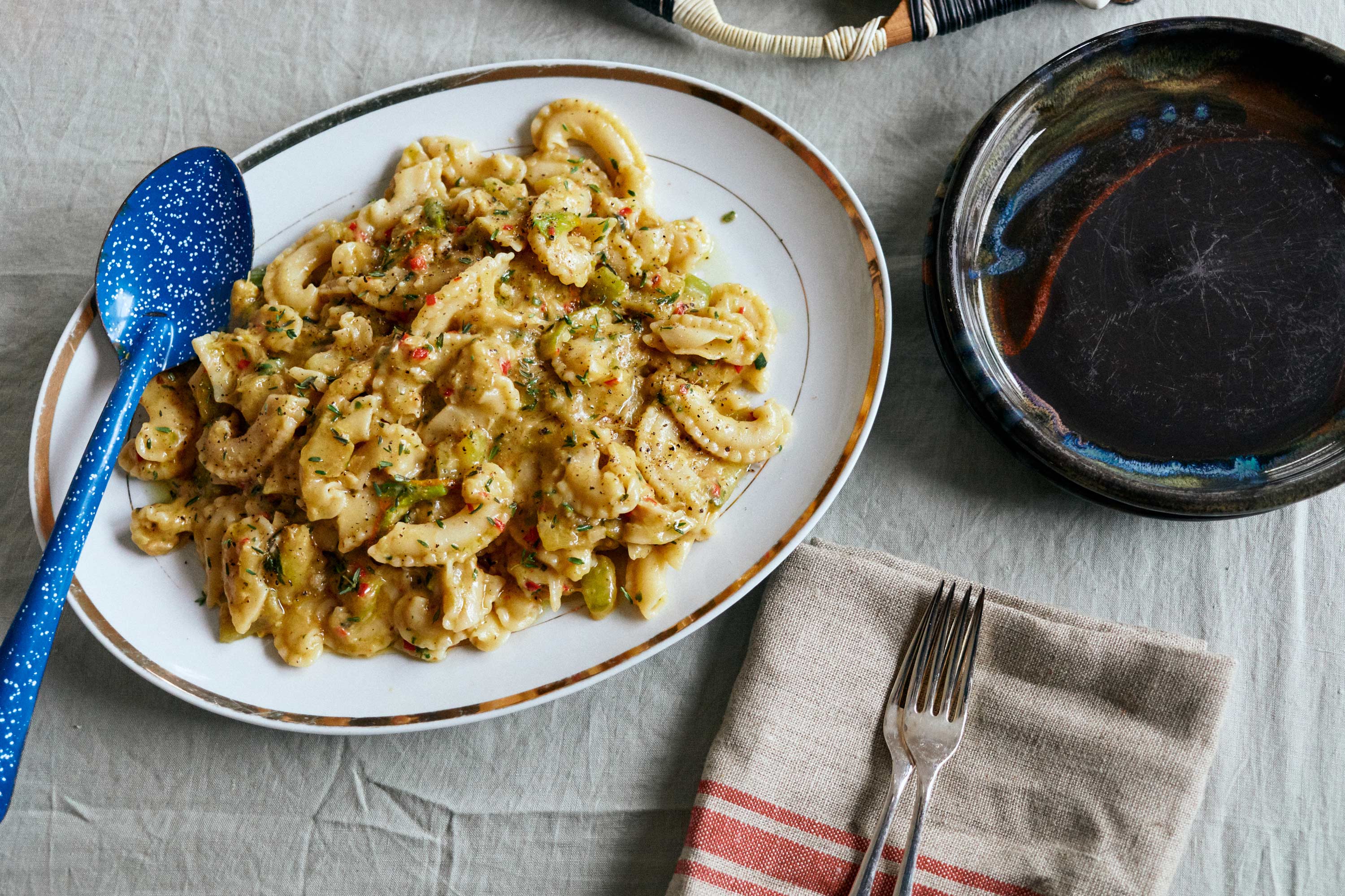 Zucchini Pasta with Ben Milgate and Caroline McCredie | IN BED USA